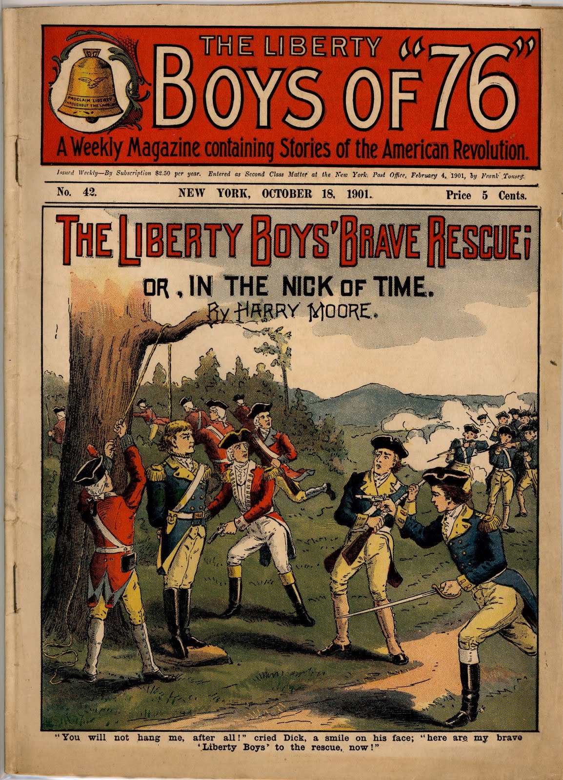 Yesterday’s Papers: The Liberty Boys of ’76