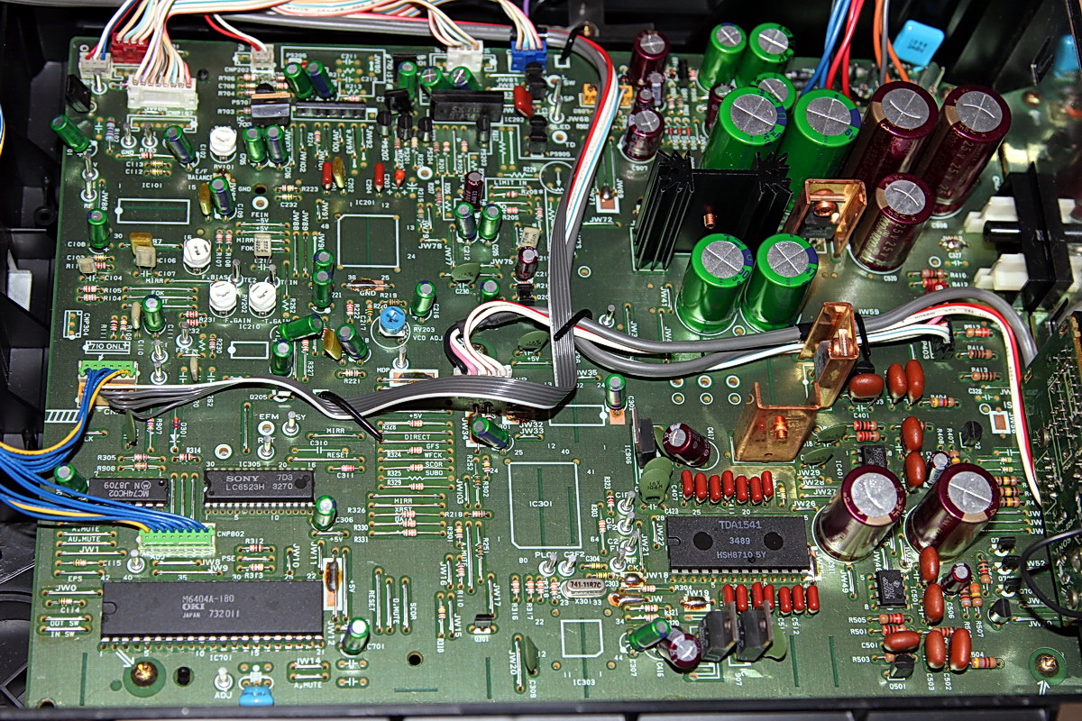 CD-проигрыватель Sony CDP-710 - ПКД на TDA-1541 в Московском магазине ...