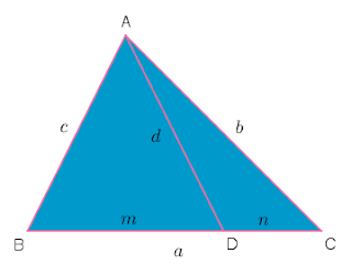 A Math Diary: Dalil Stewart (Stewart's Theorem)