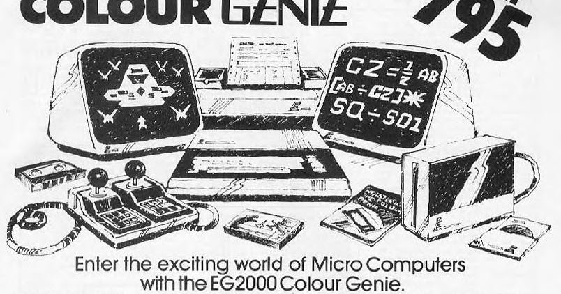 Informatica Viejuna: El poderoso Colour Genie