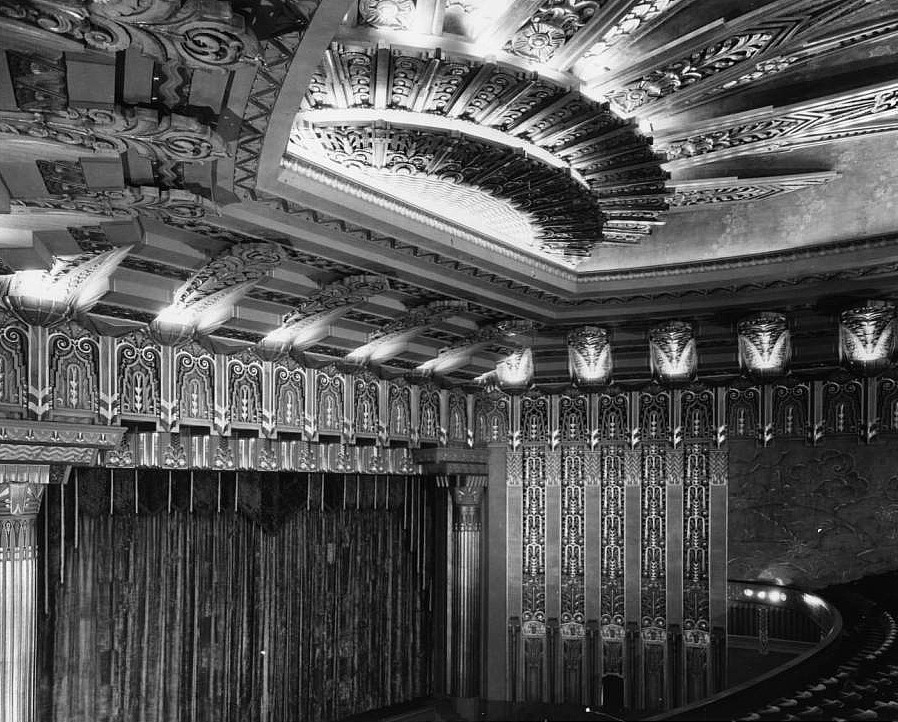Los Angeles Theatres: Wiltern Theatre: auditorium