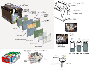 Fungsi Pada Komponen baterai Aki Kendaraan Bermotor - Trend Otomotif