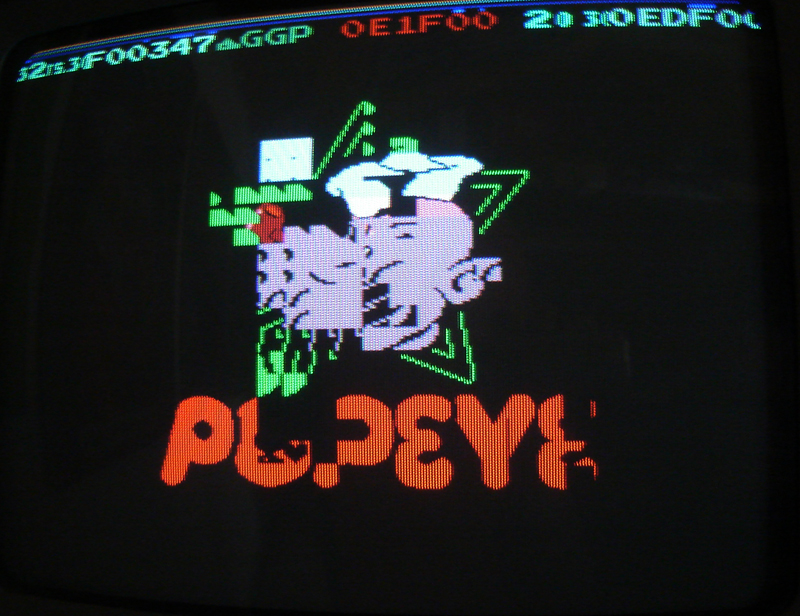 Not In Mame: Popeye pcb (bootleg) repair