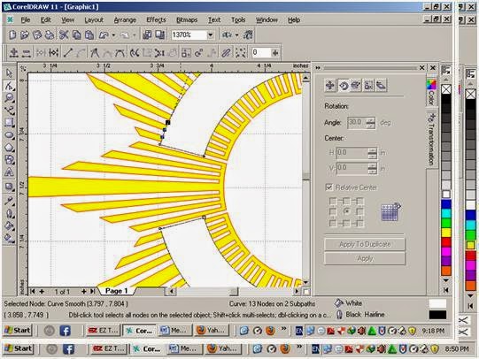 Belajar Corel Draw: Membuat Logo Muhammadiyah