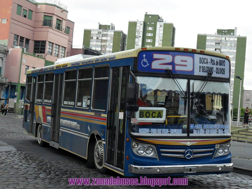Colectibus - Zona de Buses: LINEA 29