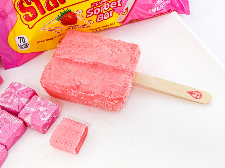 Tales of the Flowers: Starburst Strawberry Sorbet Bars