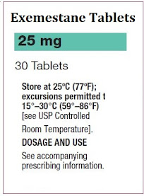 Medical uses and study of Exemestane