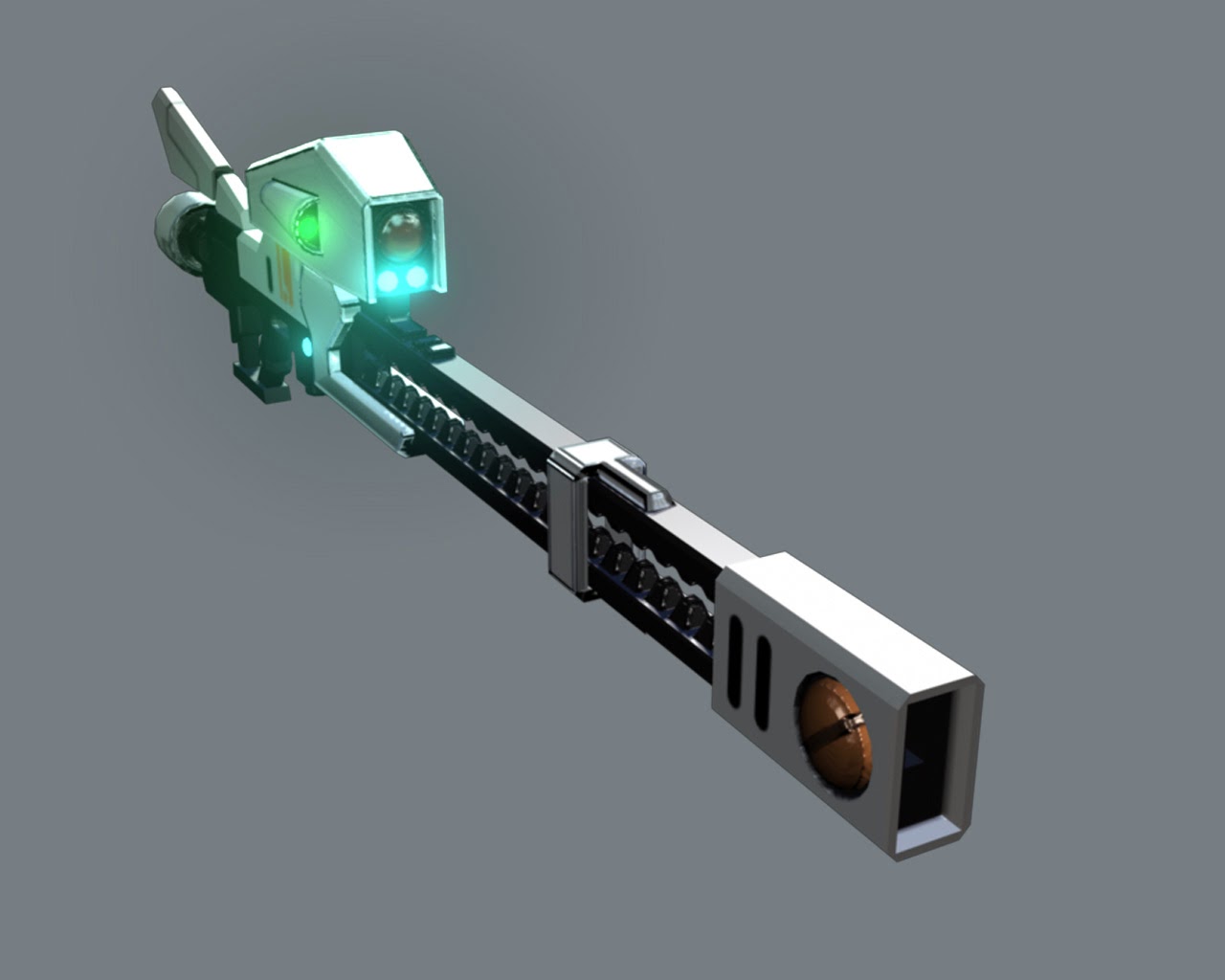 Kenneth Woo - BCT Blog: Tau Rail Rifle