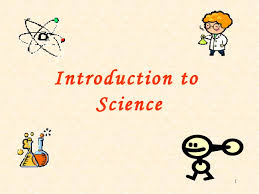 Introduction to science - Science Scouts