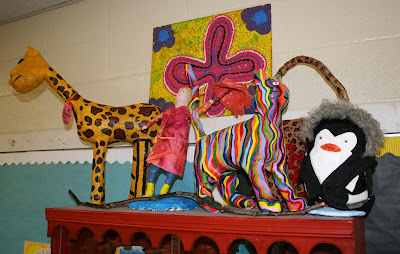 Mrs. Macre's Art Class: 3D Plaster Sculptures Complete