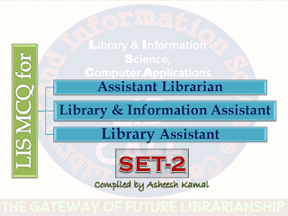 LIS Model Questions with Answer for Asst. Librarian, LIA Exams (IIT ...