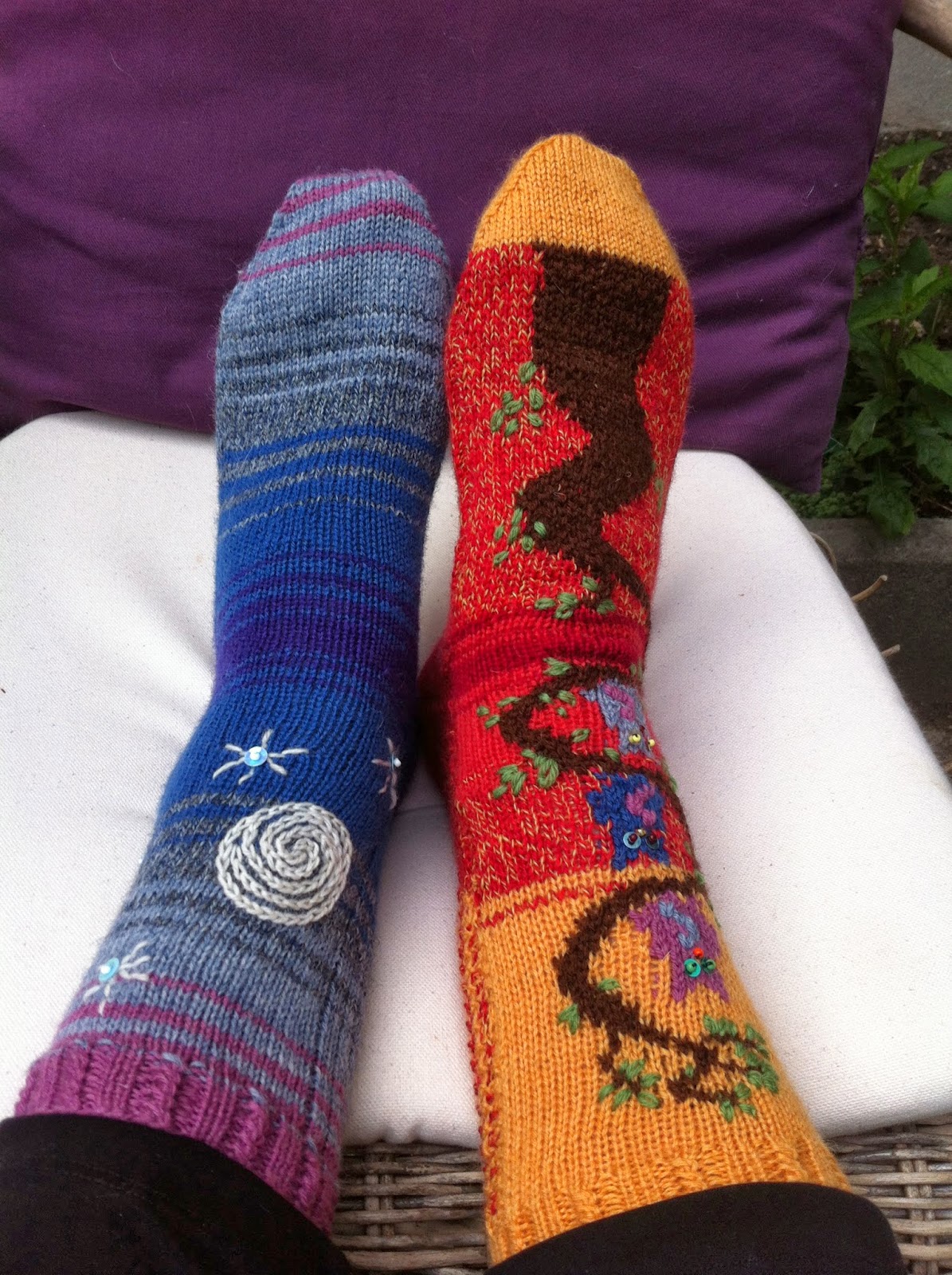 ateliercolore: The most beautiful socks in the world