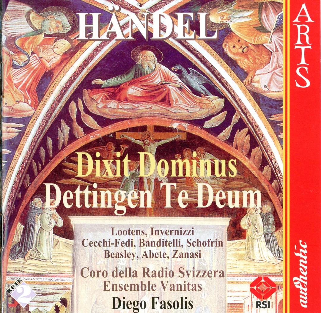 makdelart - classique: Handel - Dixit Dominus. Dettingen Te Deum (Diego ...