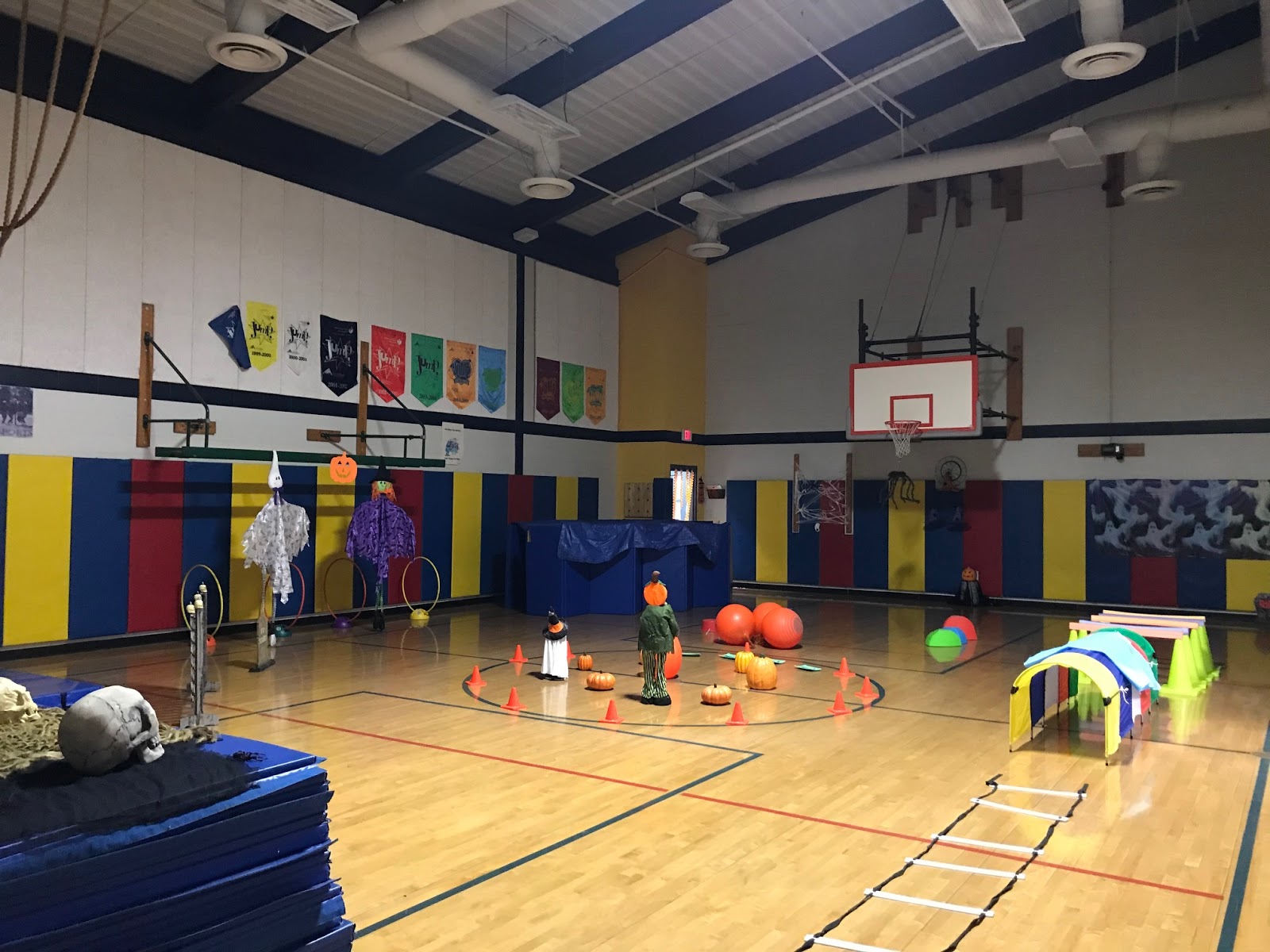 Music With Mr. Barrett: Spooky Gym Obstacle Course