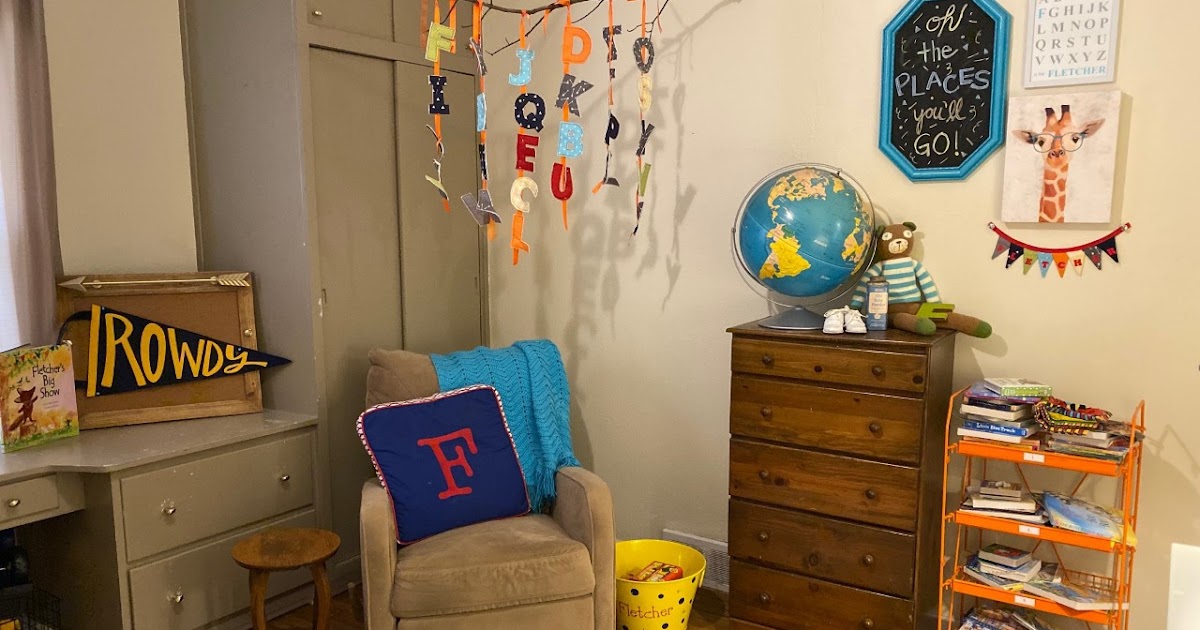 Polka-Dotty Place: Home Tour: Fletcher's Room