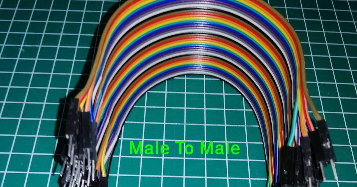 Kabel Cable Male To Male Cable Arduino Jumper Wire High Quality 40pcs ...