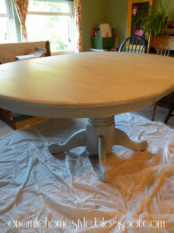 Dining Room Table Transformation
