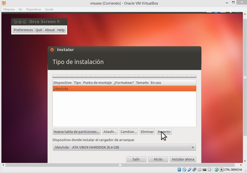 INSTALAR VINUX ~ vinux
