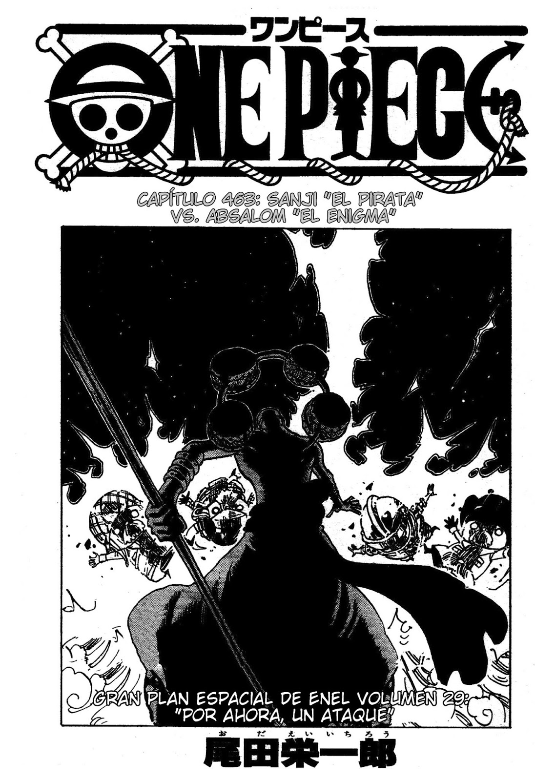 One Piece Manga Capitulo 463. Sanji vs Absalom ~ ParaisoGrandLine