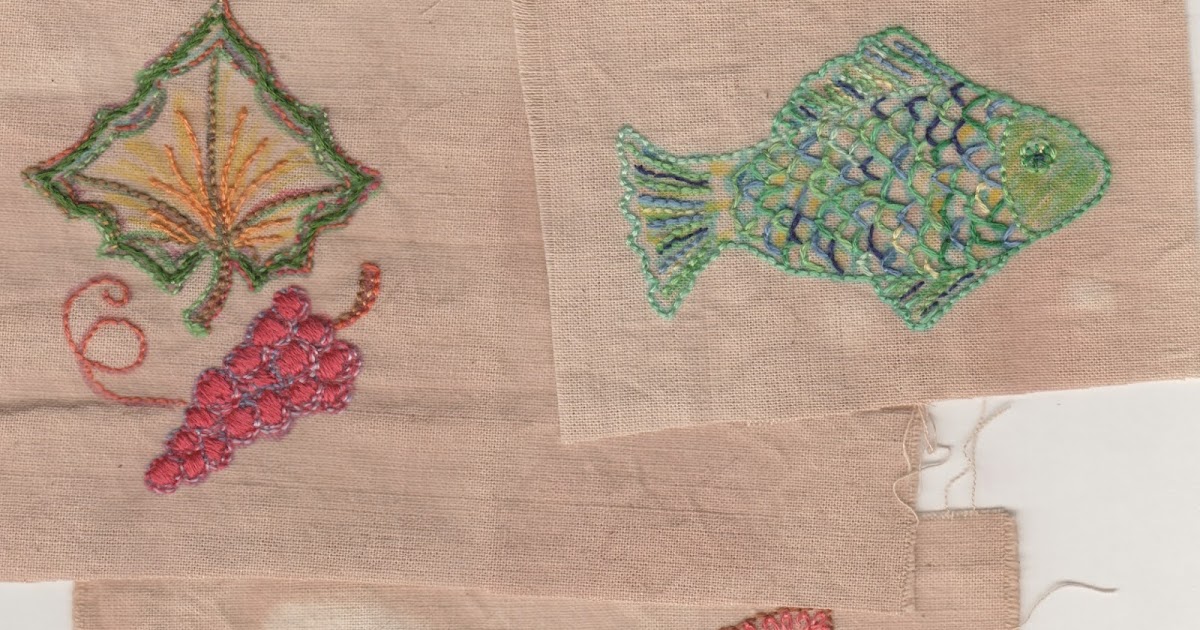 Paper, paint and print: Painting with stitch