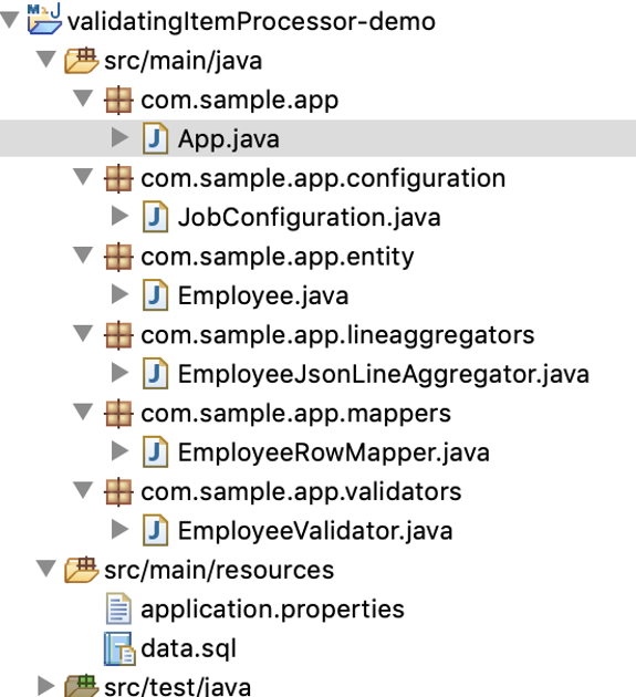 Programming for beginners: Spring Batch: ValidatingItemProcessor: Validate input