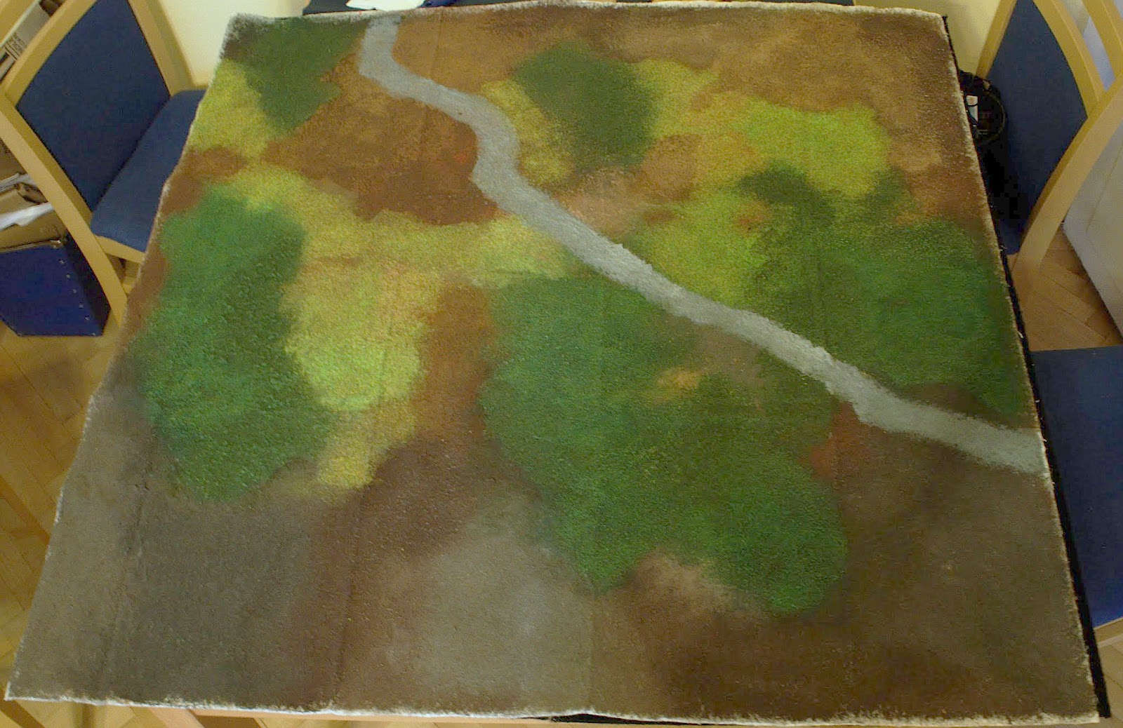 Gaming in Middle Earth: A DIY battlemat