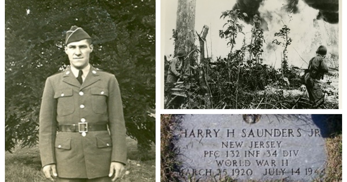 WW2 Fallen 100: WW2 Bougainvlle Fallen - Harry Saunders, Americal Division