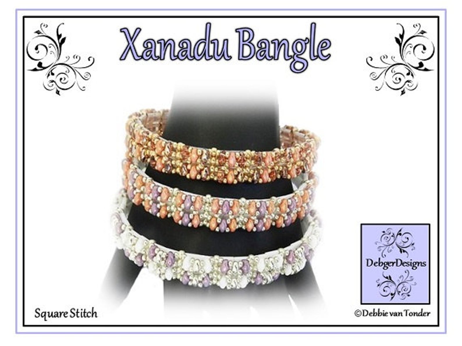 Imaginative Bangle and Bracelet Beadwork Designs by DebgerDesigns / The ...