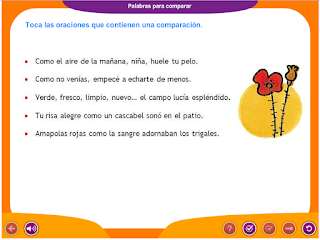 O baúl de cuarto: ¿ Qué oraciones tienen comparaciones?