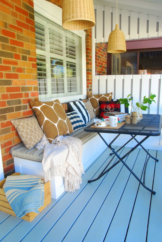 A Back Porch Makeover - Rambling Renovators