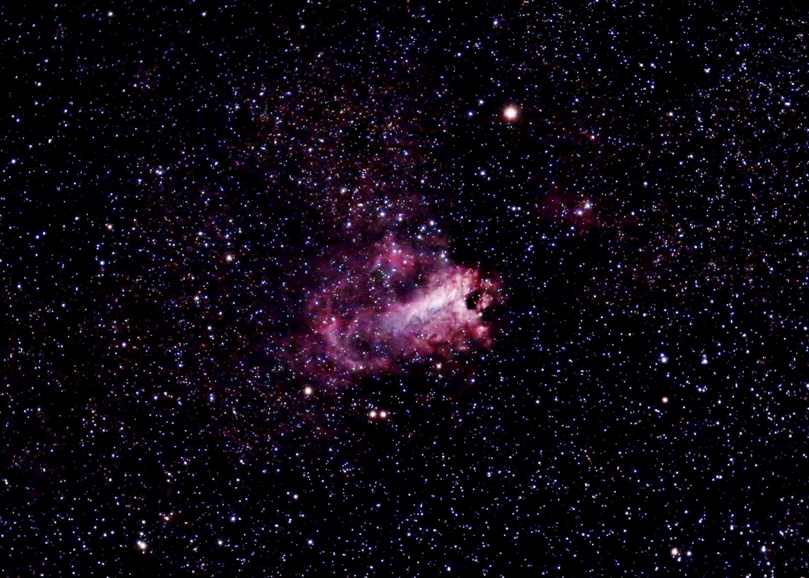 AstroQuest1: UHC & OMB Filter Test With M18 & M17