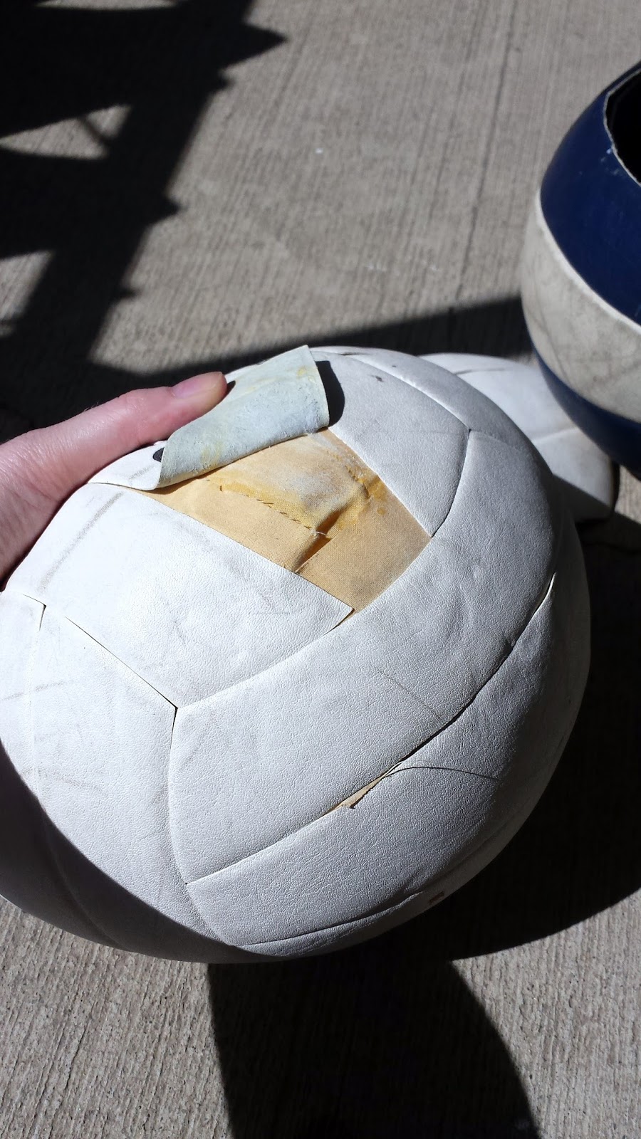The Volley Geek: Layers of a volleyball