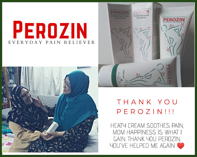 PEROZIN - BEST HEAT CREAM PAIN RELIEVER FOR MY FAMILY - ZAZA'S REVIEW