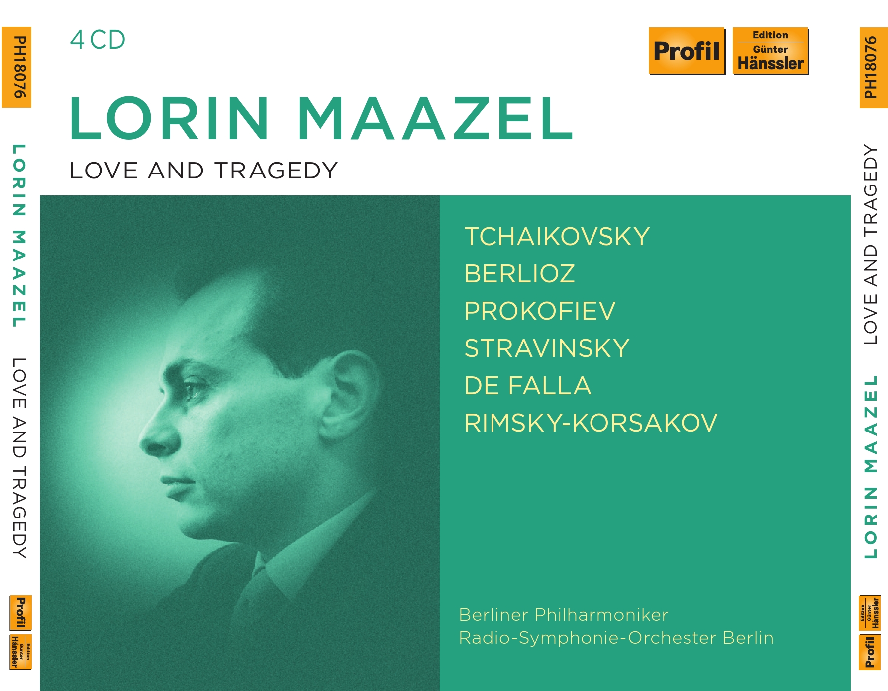 Diabolus In Musica: Lorin Maazel - Love and Tragedy - Box Set 4CDs