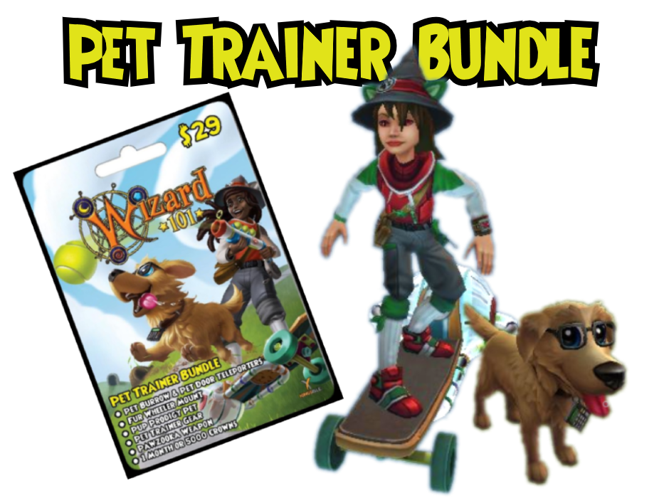 Stars of the Spiral: Newest Release! Wizard101 Pet Trainer Bundle