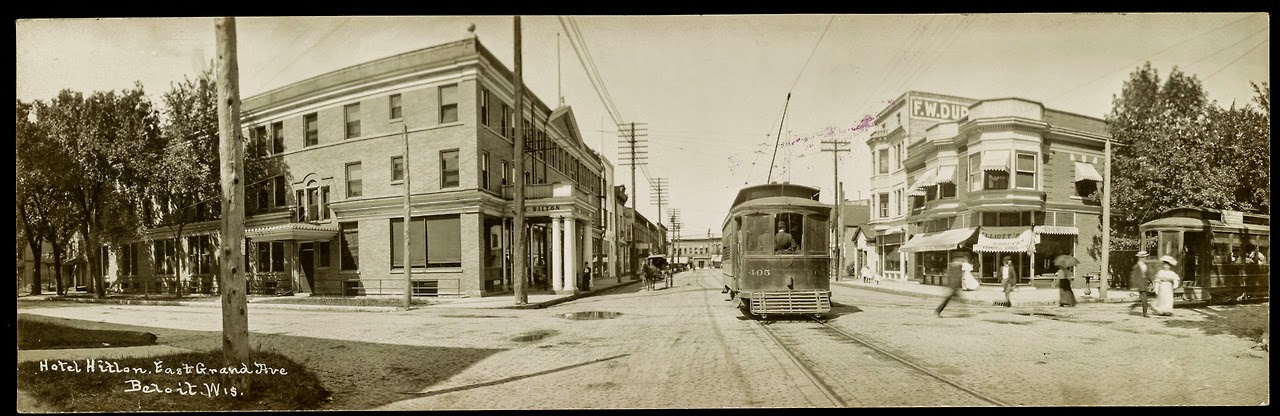 Old Panoramas of Beloit, Wisconsin from 1908 ~ Vintage Everyday