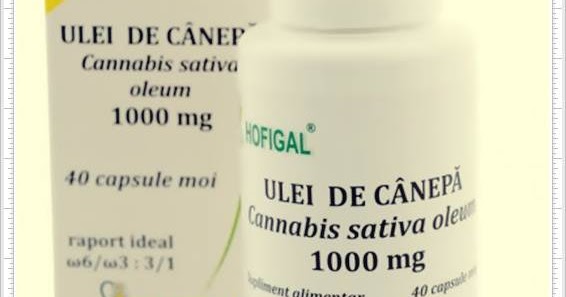 Ulei de CANEPA 1000 mg HOFIGAL pareri forum surse vegetale de acizi ...