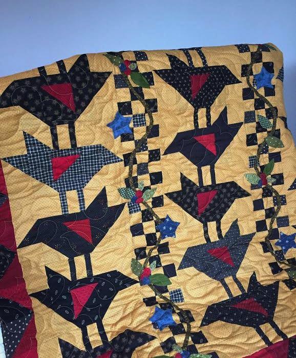 Laugh yourself into Stitches: Great variation to my Redwing Blackbird ...