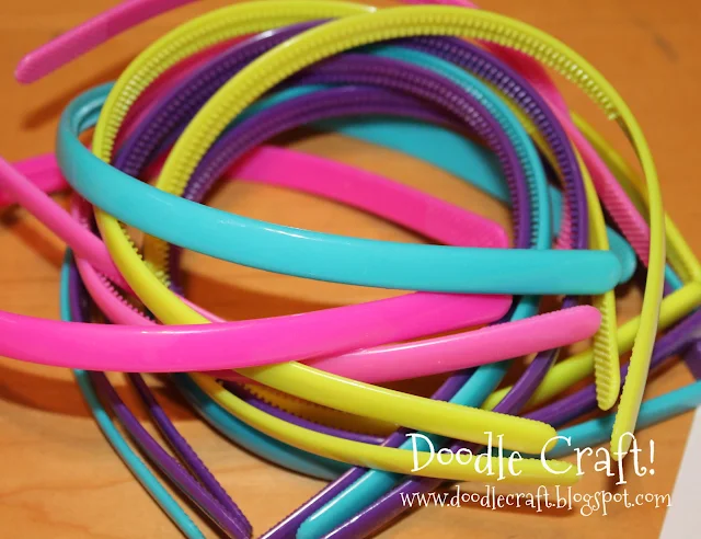 Dollar Store felt and rhinestone Princess Crowns!