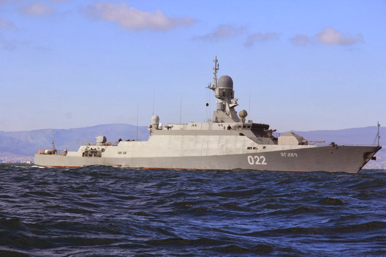 Naval Open Source INTelligence: Russian Missile Corvettes Ready to ...