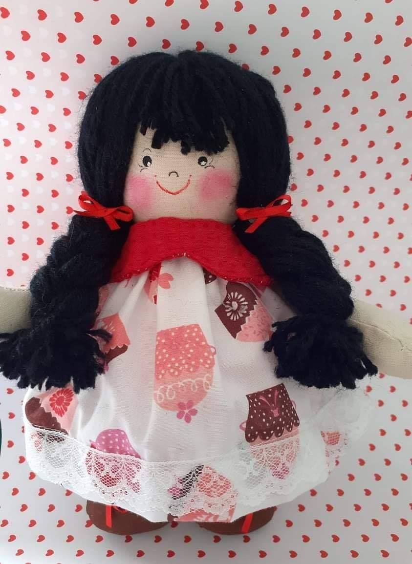 Eu Amo Artesanato: Boneca com Molde