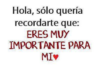 Imagenes y Frases Facebook: Hola Solo Queria Recordarte Que Eres