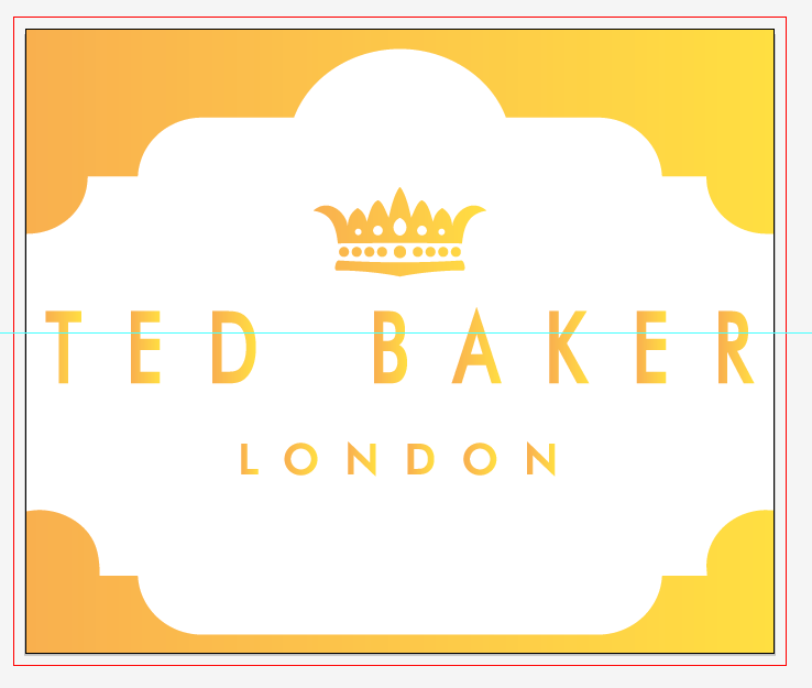 Design Practice: Responsive// Ted Baker Collaboration Label ONE ...