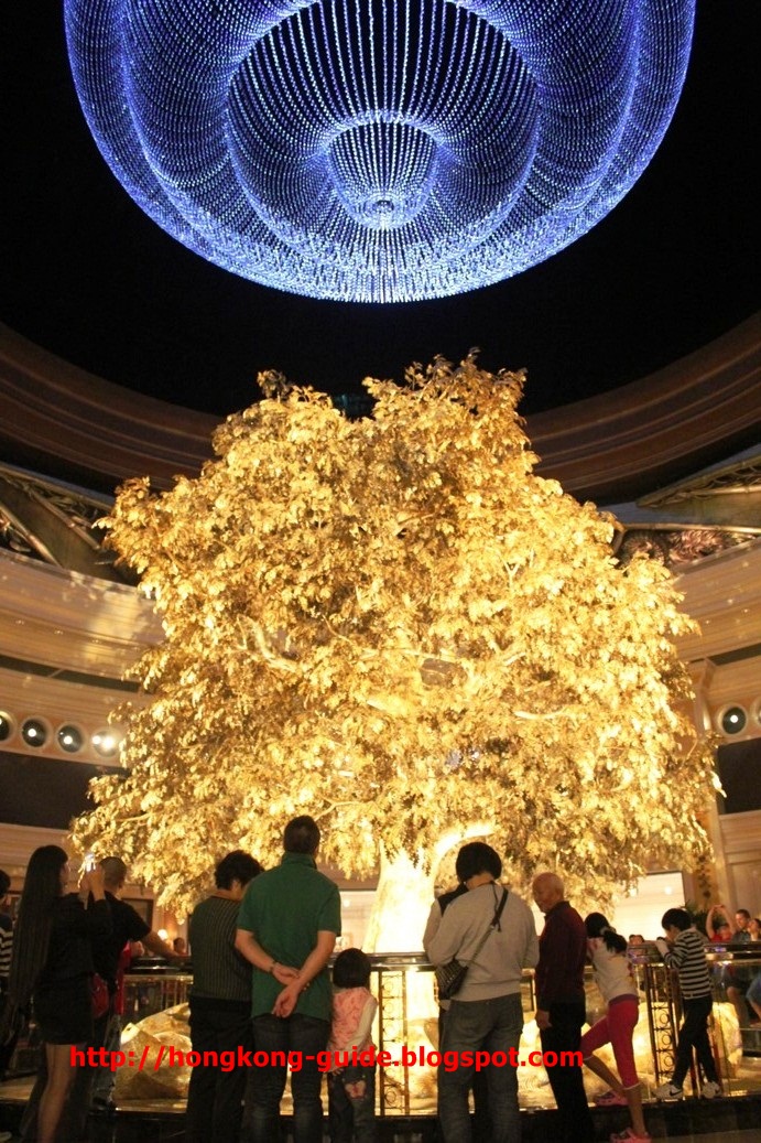 การแสดง Tree of Prosperity (Wynn Casino Macau)