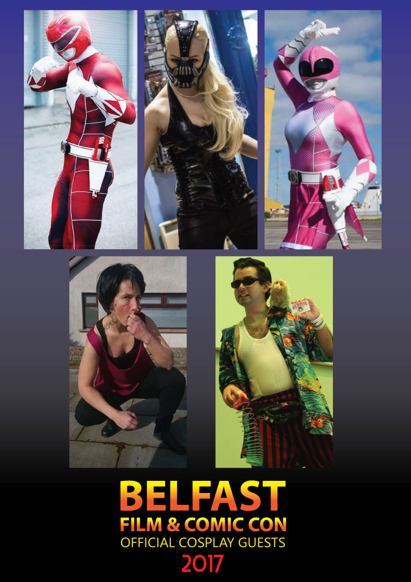 Damien Mallon: Graphic Design & Illustration: Cosplay Guests Poster