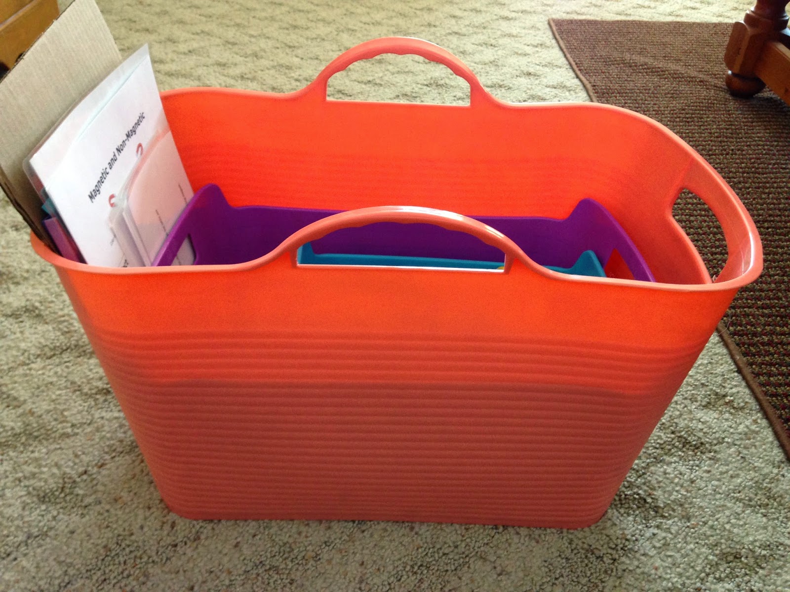 Read, Write, Connect, & Learn: Magnet Investigation Box!