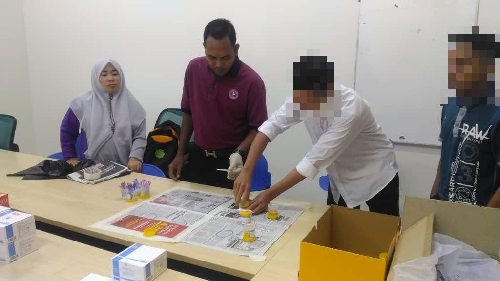 Ujian Urin @ KK Jerlun - BLOG PENCEGAHAN AADK KUBANG PASU