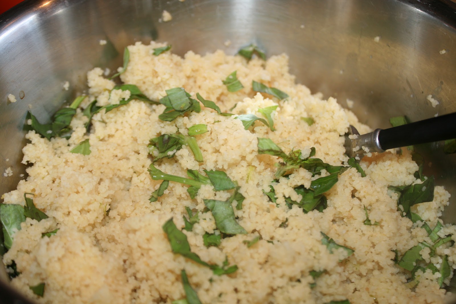 everything to entertain: Thai Chicken Curry with Basil-Lime Couscous