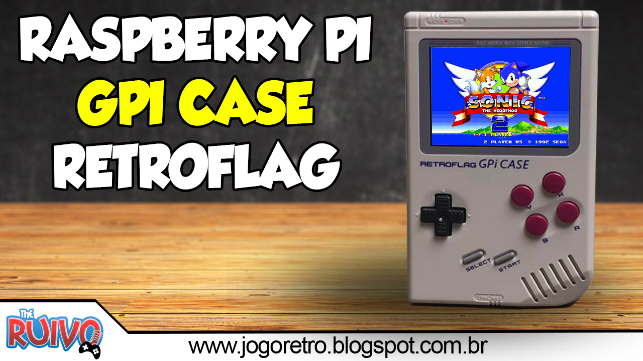 Raspberry Pi com GPi Case Retroflag é o Gameboy PERFEITO! ~ Blog do ...
