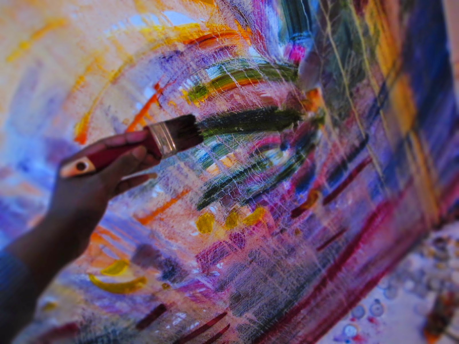 Glory charles.: my art studio ....colour..too form ideas in the mind ...